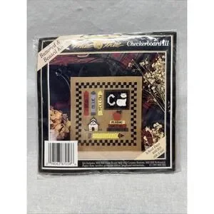 Mill Hill | Office | Vintage Mill Hill Buttoned Beaded Kit Checkerboard ...